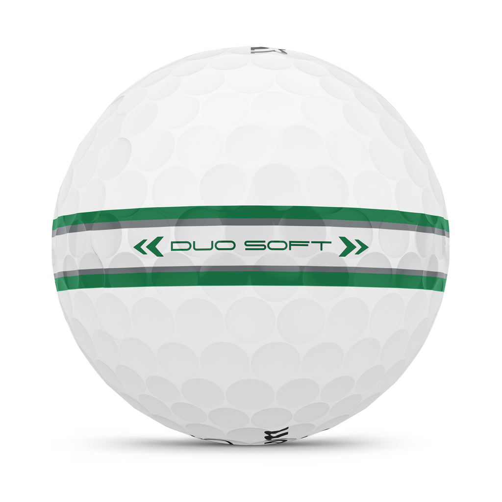 Wilson Duo Soft TRK360 White/Green Golf Balls