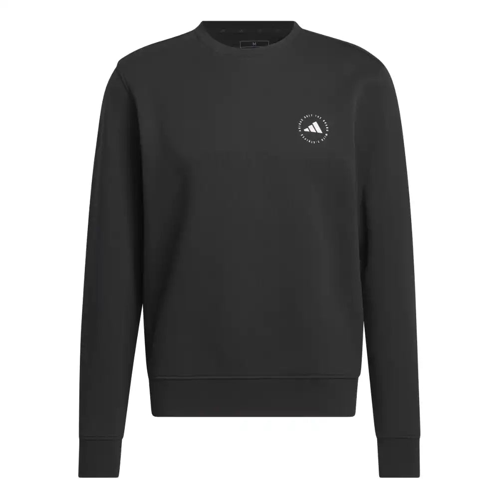 adidas Golf Crew Neck Pullover - Black